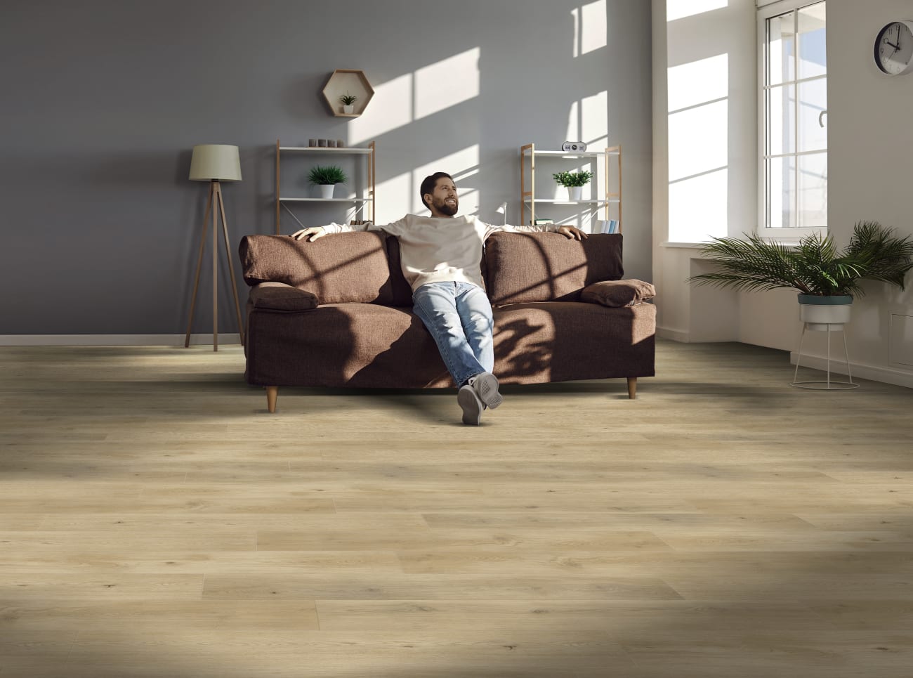 Republic Pure SPC Max Ivory Buff - Waterproof - REDF6002